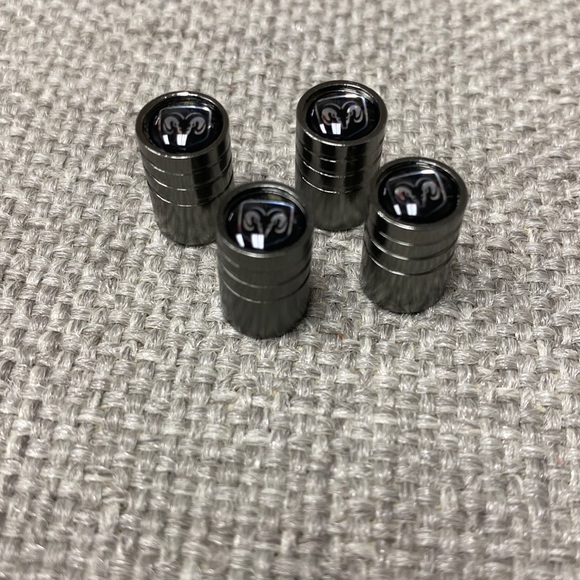 Dodge | Accessories | Dodge Ram Gray Valve Stem Cap Covers | Poshmark